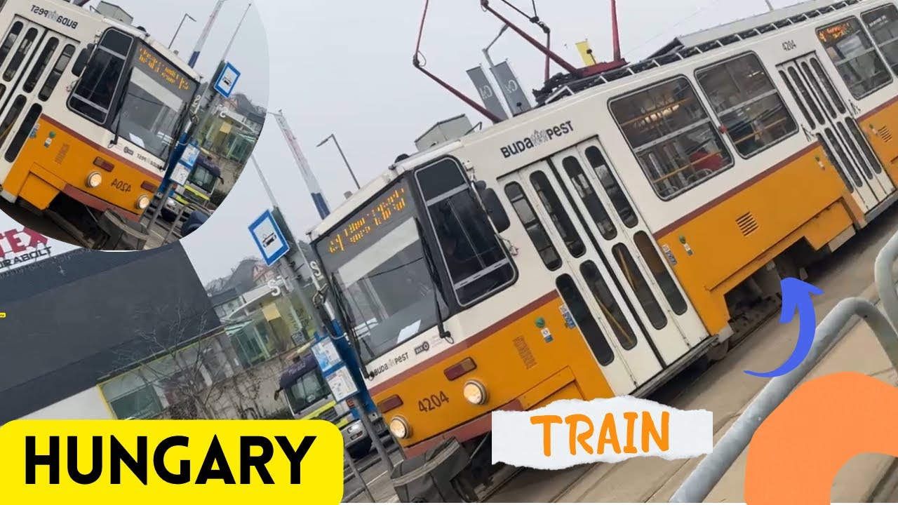 Train in Hungary #hungarian life style - YouTube
