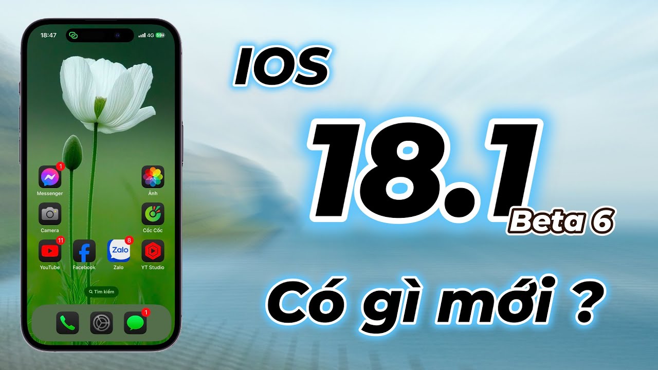 IOS 18.1 Beta 6 Có gì MỚI, Apple Intelligence. - YouTube