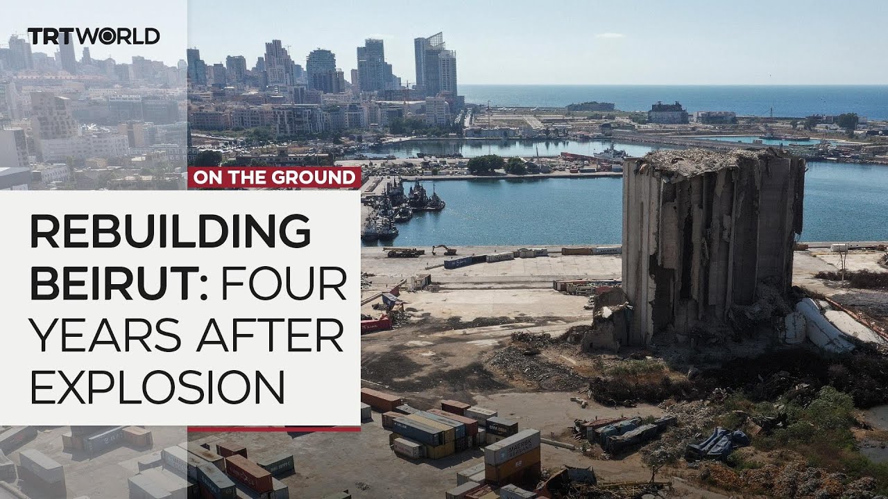 How much restoration has been done four years after the Beirut port ...