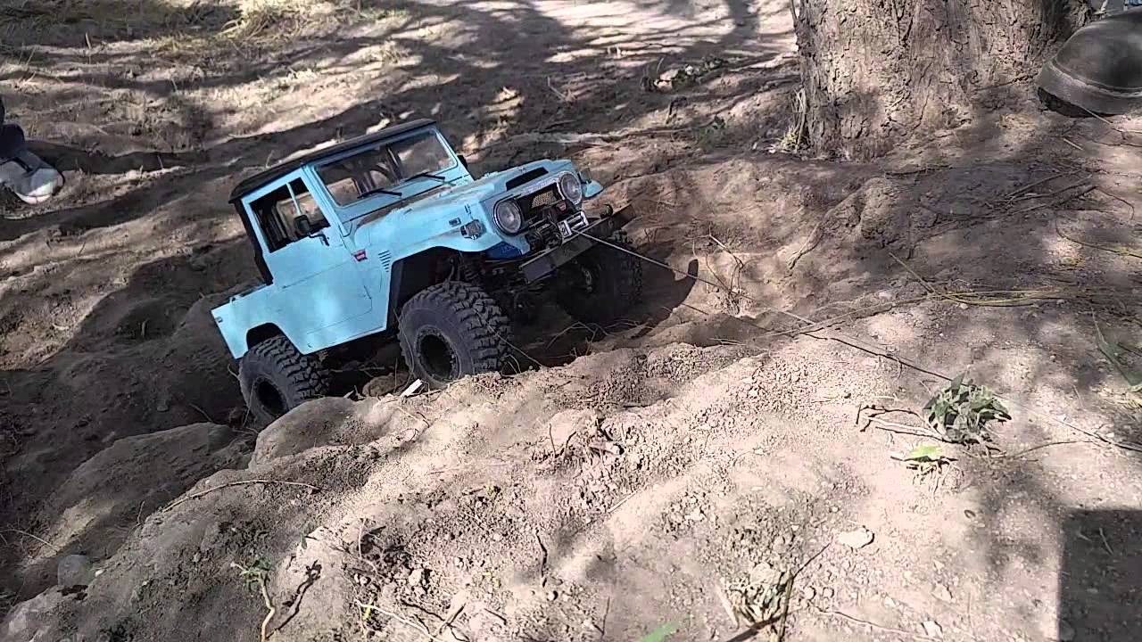 Rc4wd fj cruiser! South Texas! Axial SCX10 - YouTube