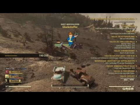 Fallout 76 Dig Site Abandoned Mineshaft 1 Quest Glückstreffer Youtube 1139