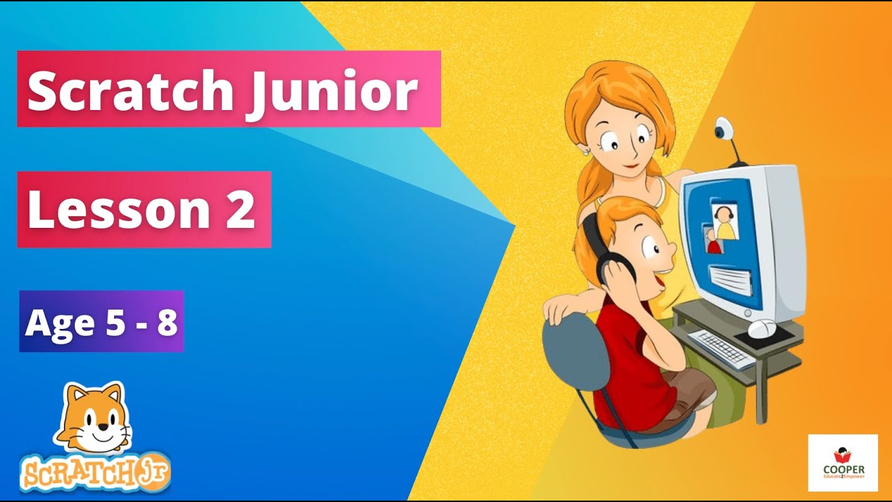 Scratch Junior Lesson 2: Dance Party for Sprites - YouTube
