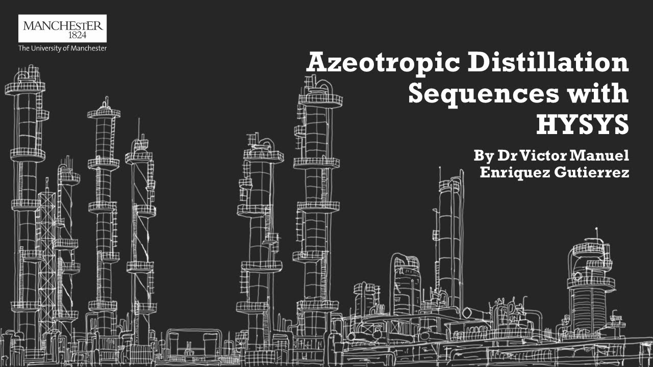 Azeotropic Distillation Sequences with HYSYS - YouTube