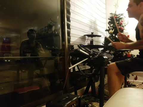 Hangar 18 Megadeth drum cover Fiddler FD DD02 - YouTube