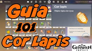 GUIA FARMEO COR LAPIS SERIE 101 - Genshin Impact - | Doovi