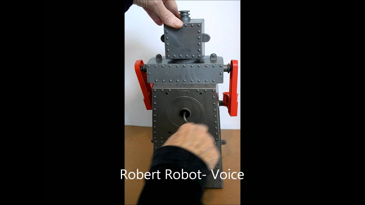 Robert Robot with Voice - YouTube