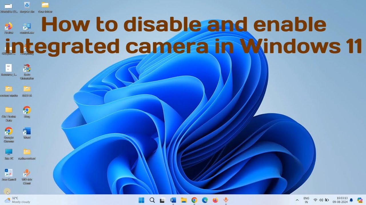 How to disable and enable integrated camera in Windows 11 - YouTube