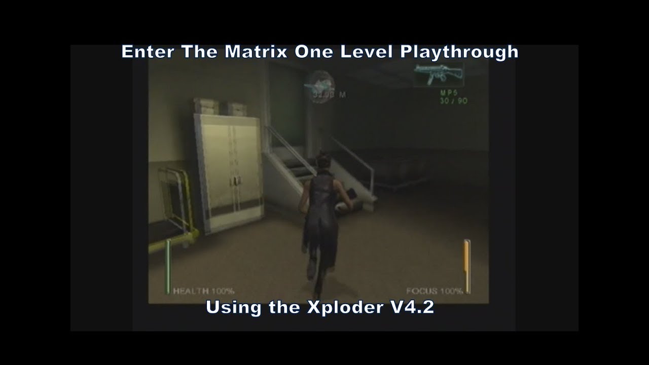 Enter the Matrix One Level Playthrough using the Xploder V4.2 for Ps2 ...