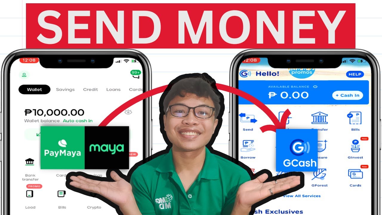 Send MONEY PAYMAYA TO GCASH | MAYA to GCASH 2024 - YouTube
