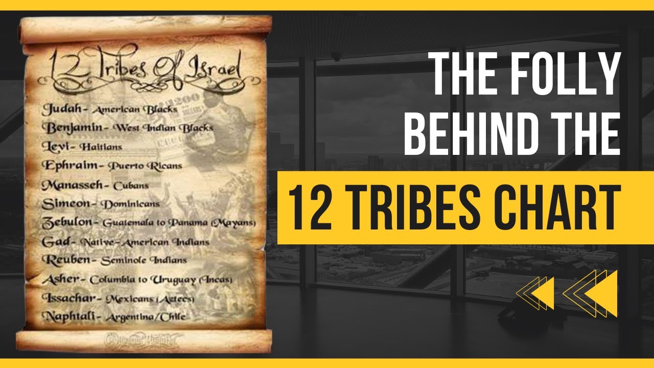 The Folly of the 12 Tribes Chart - YouTube