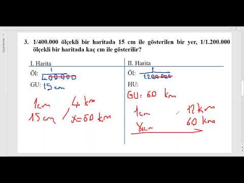 TYT 26  HARİTA BİLGİSİ  UZUNLUK HESAPLAMALARI