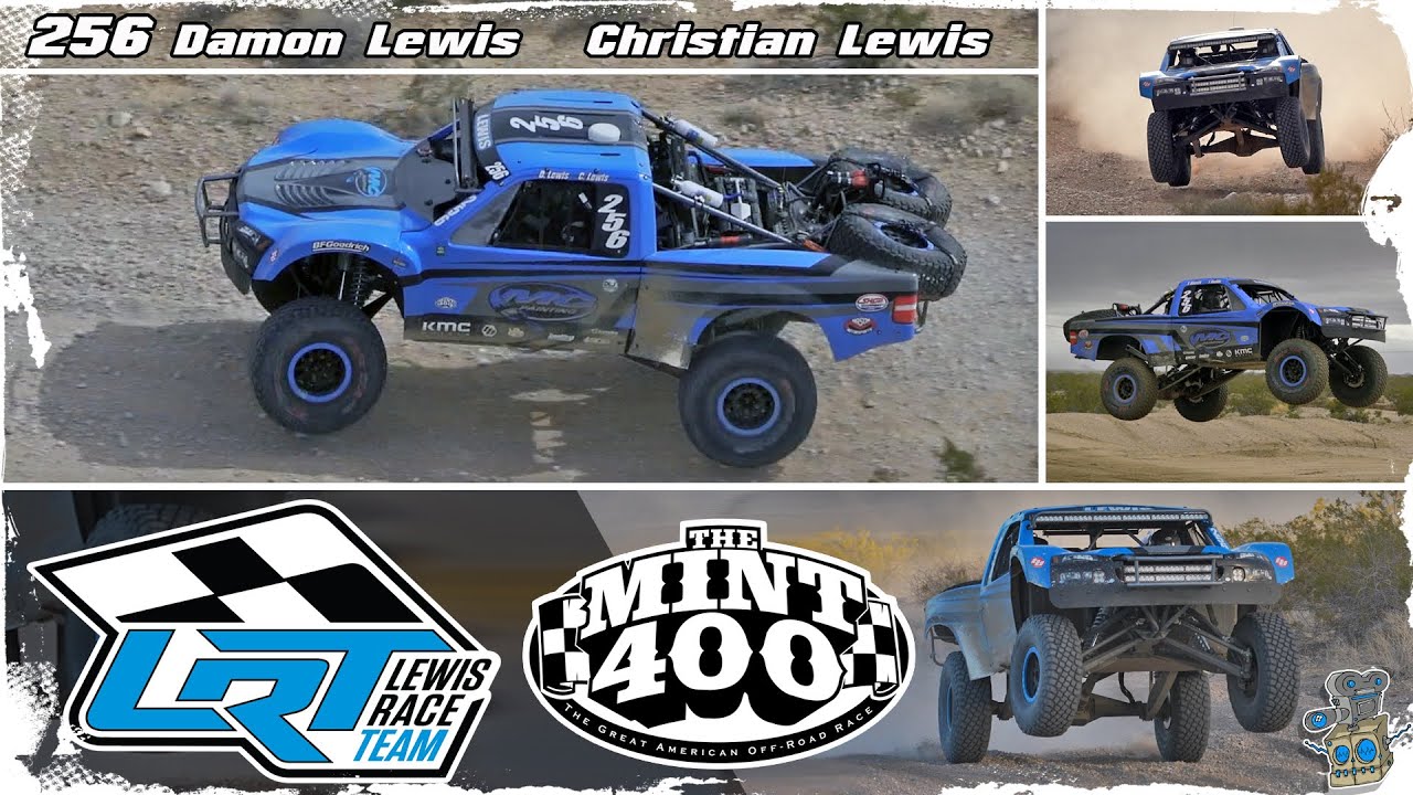 Lewis Race Team || Damon and Christian Lewis || Mint 400 2023 - YouTube