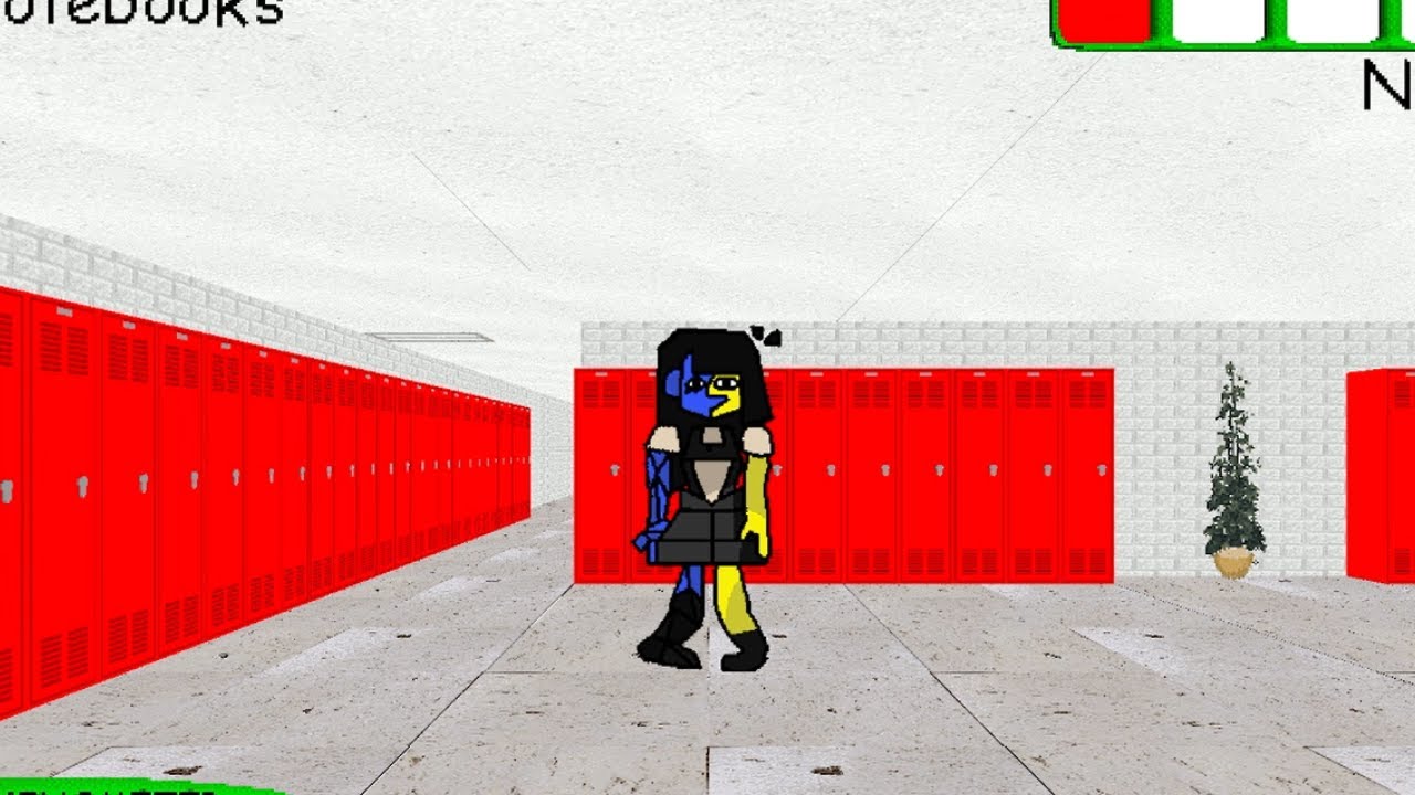 ENA in BB+ (Baldi's Basics Plus Mod) - YouTube