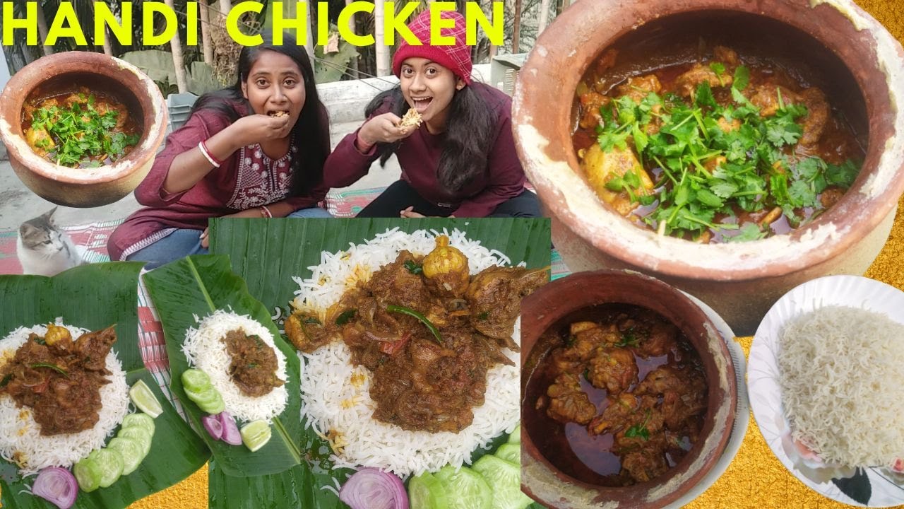 Handi Chicken 🔥😋||Champaran Chicken Recipe at home||Bohot majeder ...