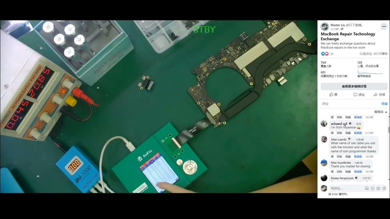 Live Repair MacBook Logic Board Failure (Master Liu) - YouTube