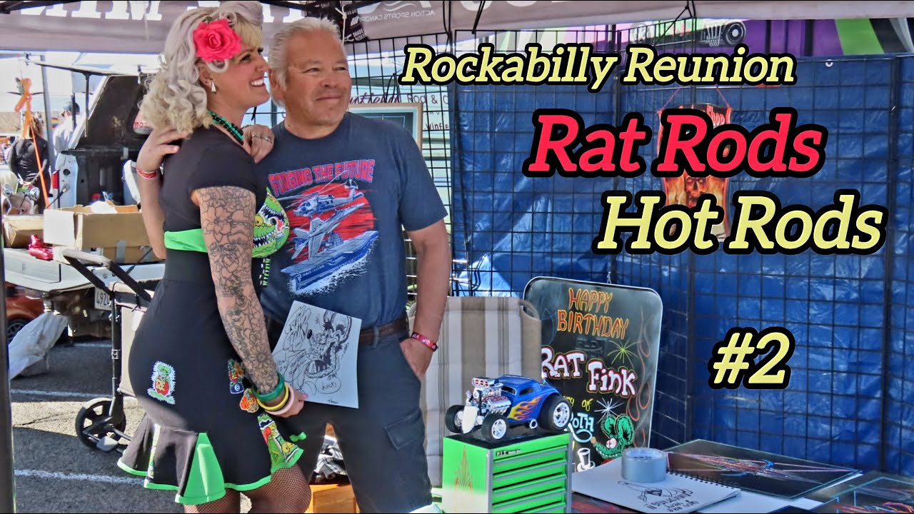 Rat Rods & Hot Rods Car Show Arizona Rockabilly Reunion 2025 Part 2 Car ...