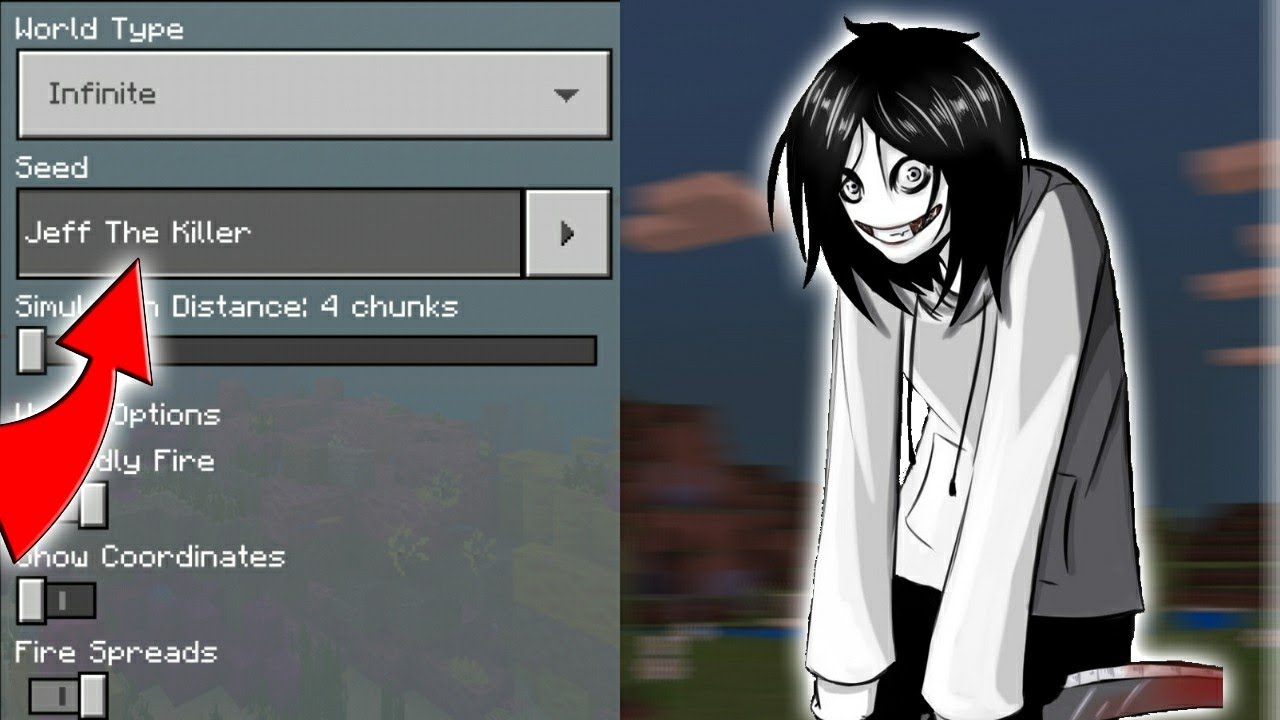 Is Jeff The Killer On This Minecraft World? (Minecraft PE Jeff The ...