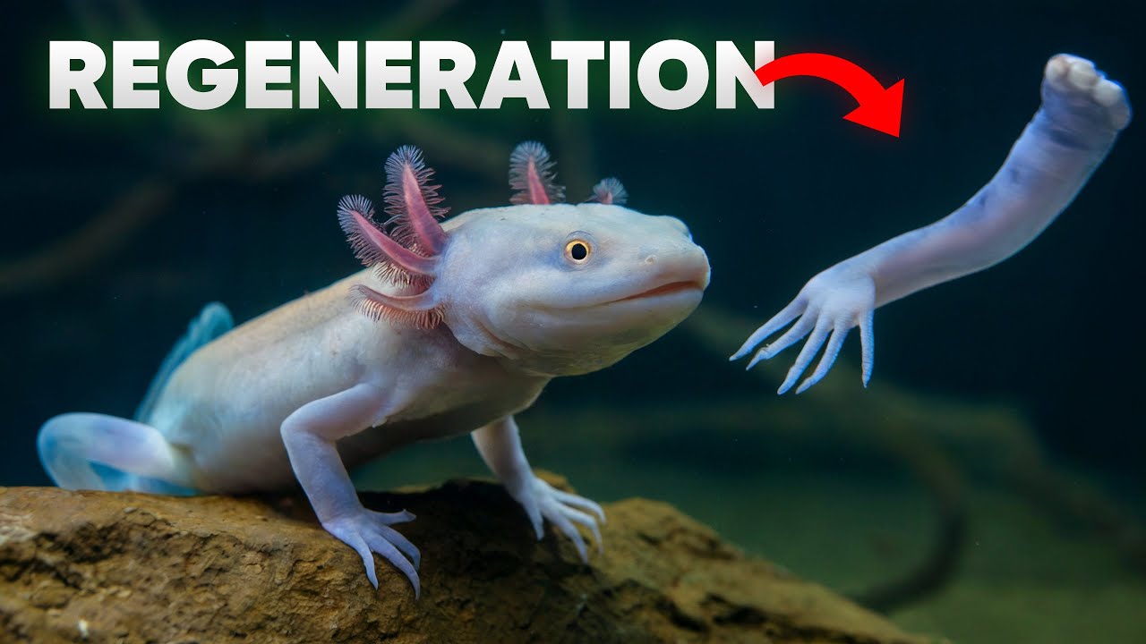 The Science Behind Axolotls' Unbelievable Regeneration! - YouTube