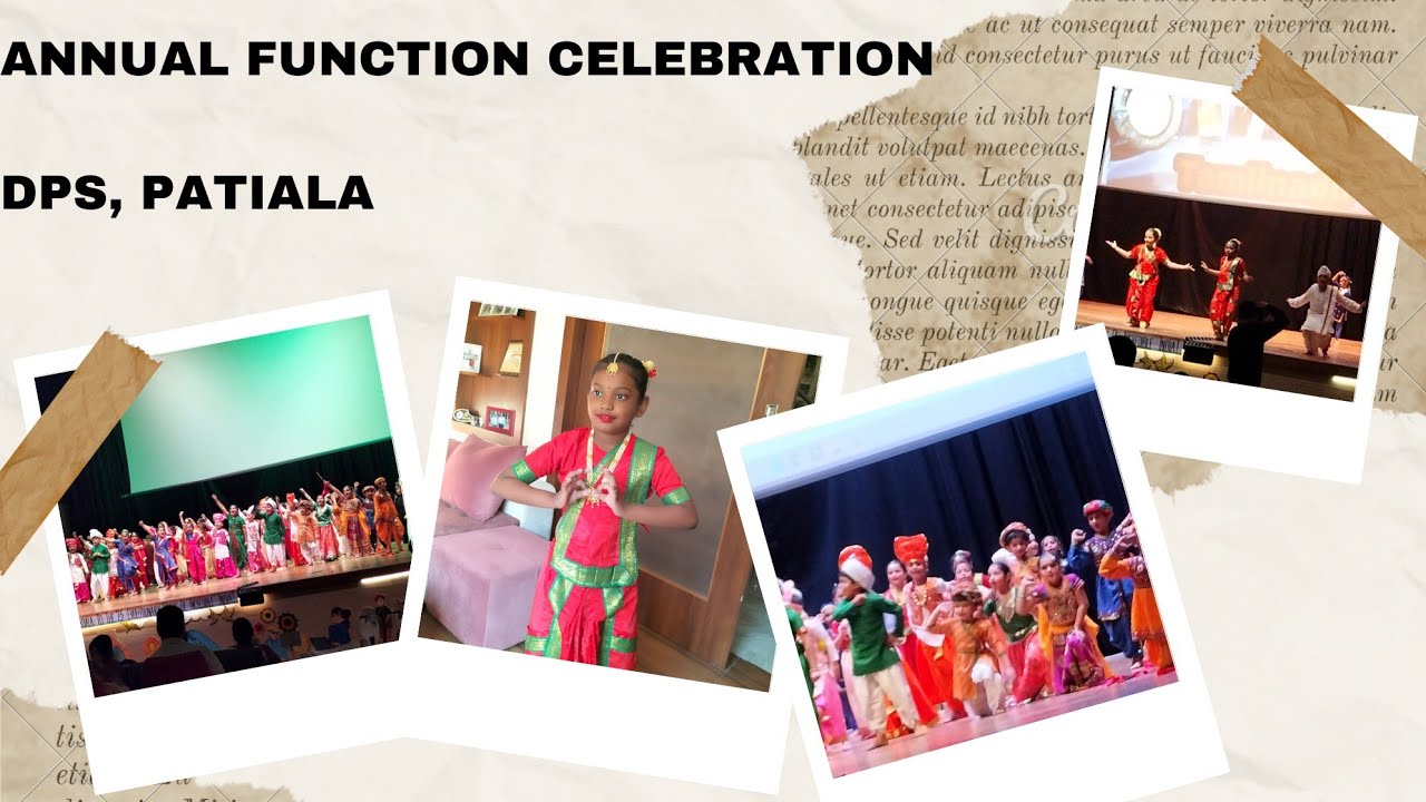 Annual Function |DPS, Patiala| @aktraveller21 - YouTube