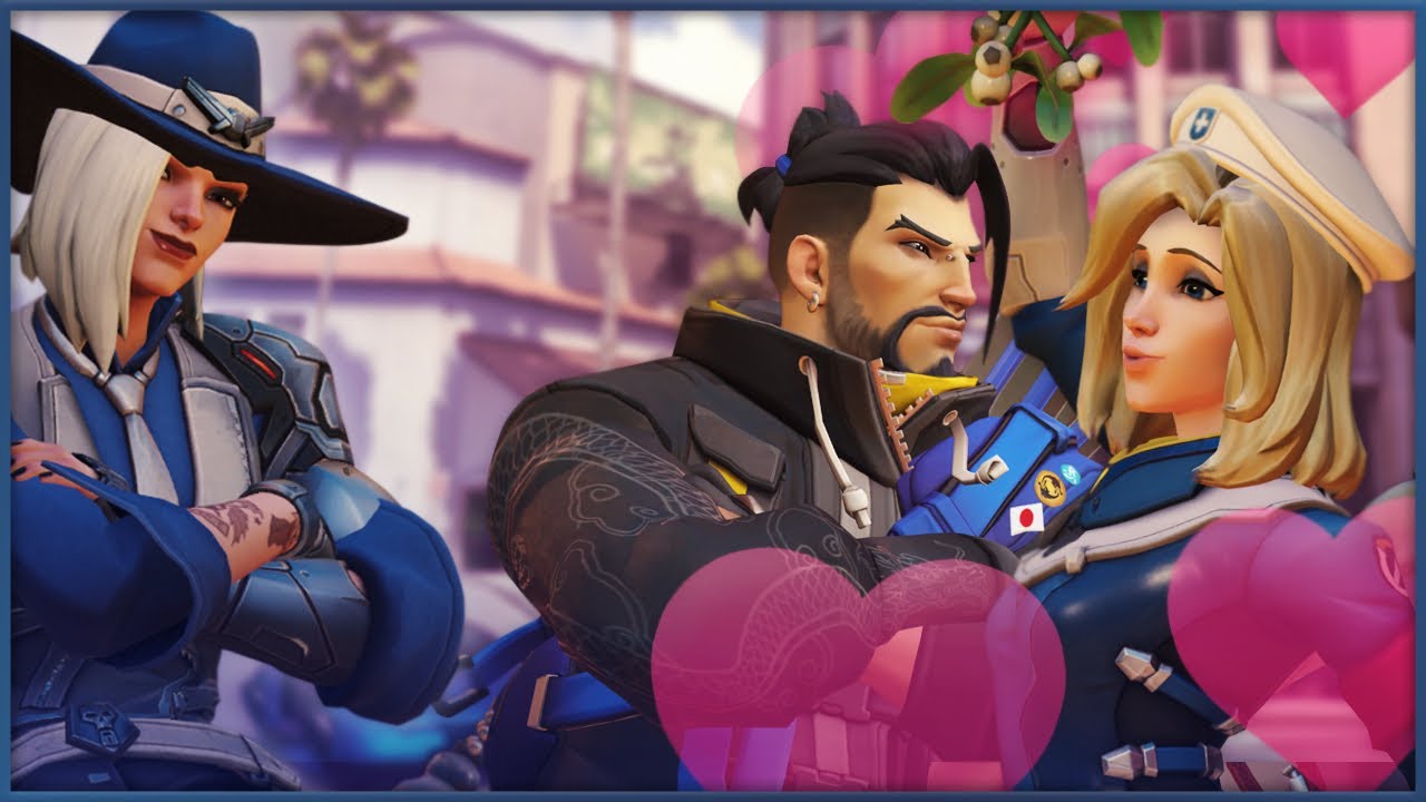 Third-wheeling hilarious edaters | Overwatch - YouTube