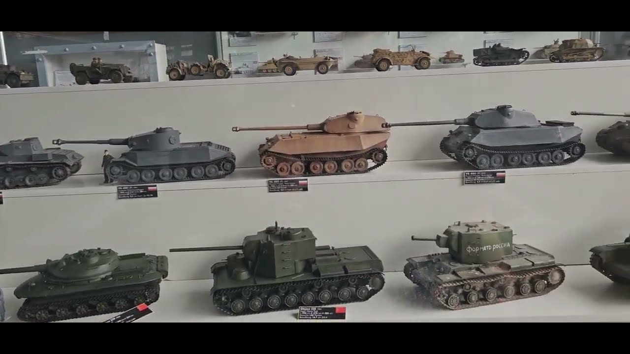Scale model tank collection at the Swiss Military Museum Full - YouTube