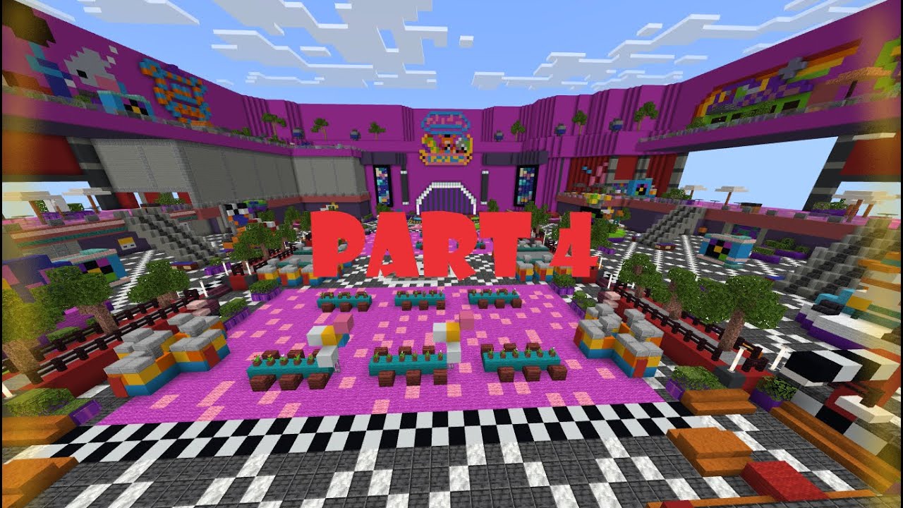 Finishing the bottom floor of the Atrium(Building the Mega Pizza Plex ...