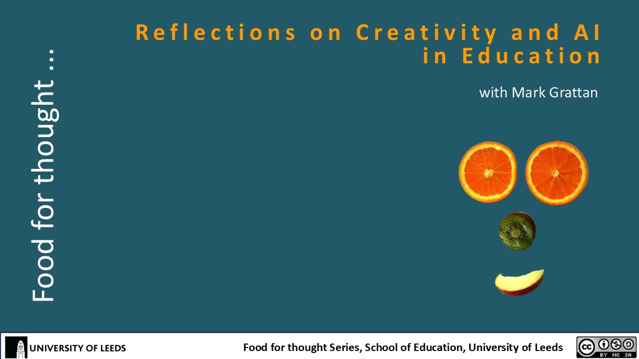 Food for Thought... Creativity and AI with Mark Grattan January 2026 ...