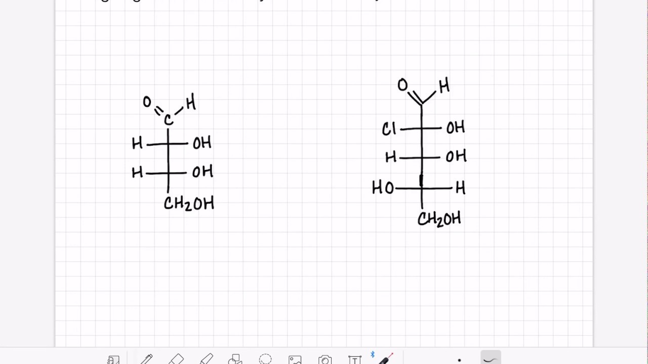 60: Assigning stereochemistry to Fischer projections - YouTube
