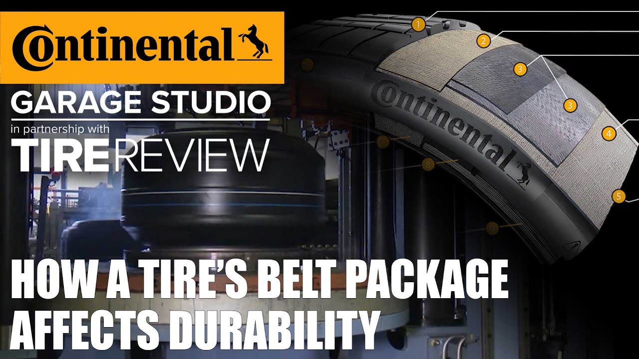 How a tire’s belt package affects durability - YouTube