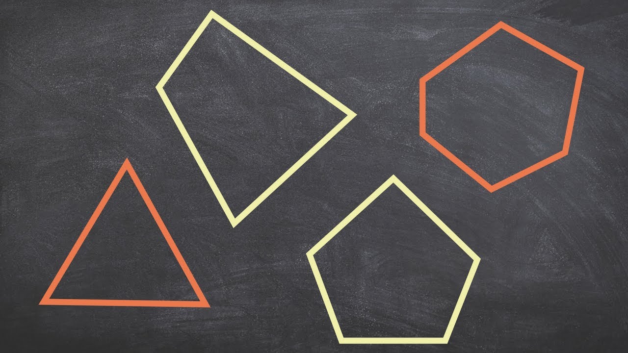 What are four types of polygons - YouTube