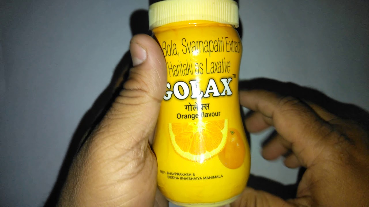 Golax Laxative - Delicious Laxative To Relieve Constipation - YouTube
