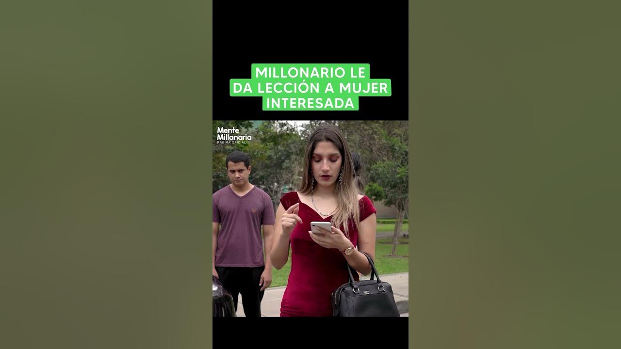 Millonario le da lección a mujer interesada #viral #reflexiones #historia - YouTube