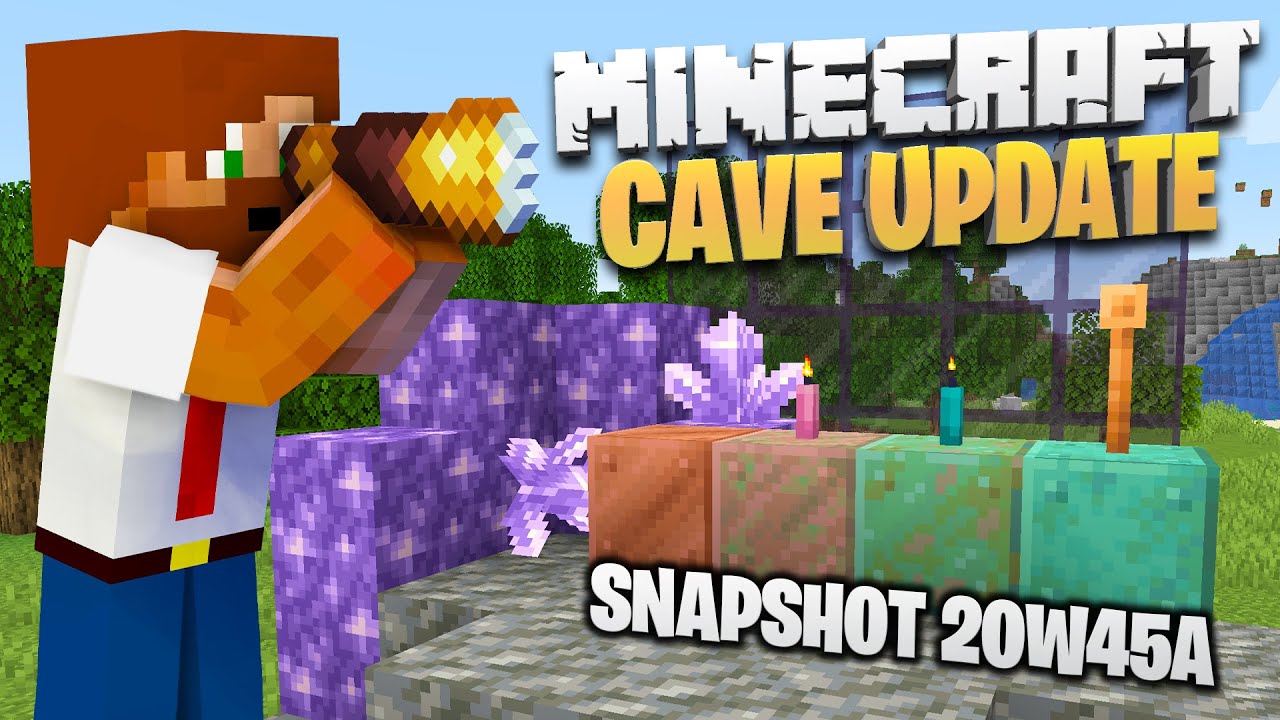 TESTAR: MINECRAFTS GROTT-UPPDATERING! - YouTube