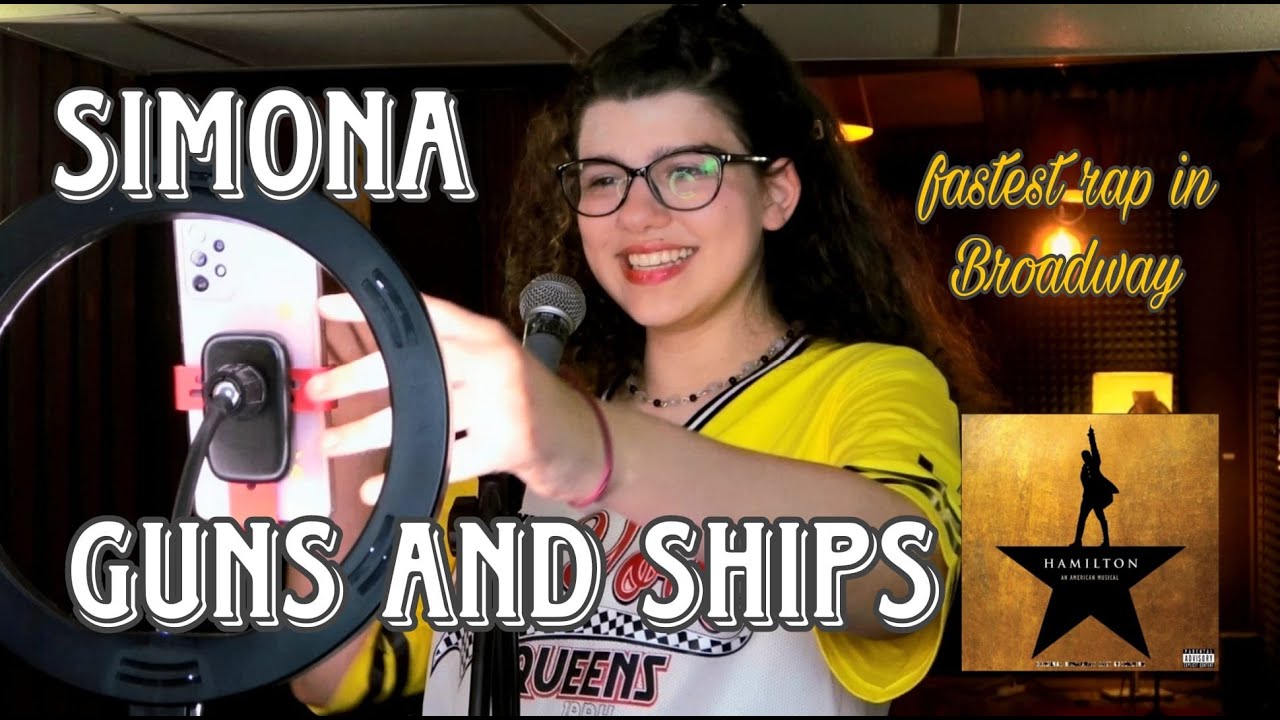 Guns and ships - from Hamilton the Musical (live cover by Simona, 13 y ...