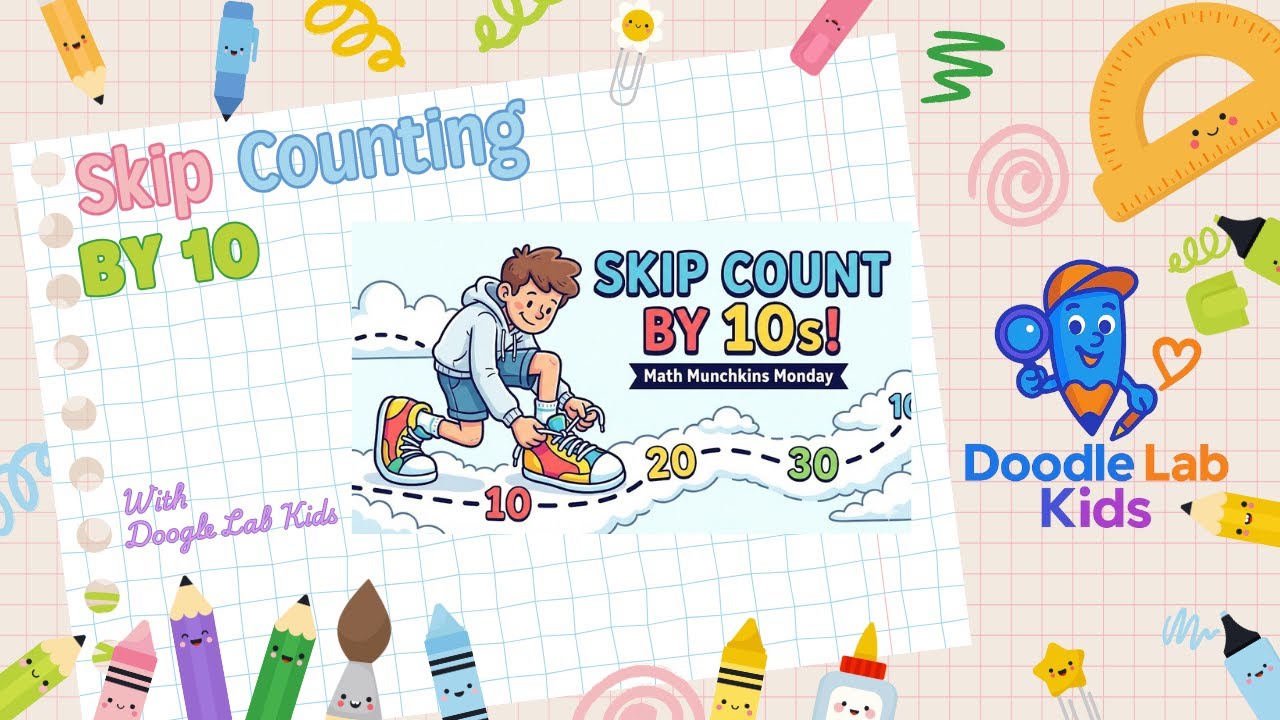 Episode 101 Skip Counting by 10s - YouTube