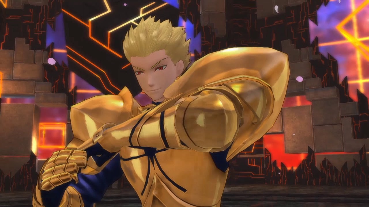 Fate Extella The Umbral Star Gilgamesh's Noble Phantasm - YouTube