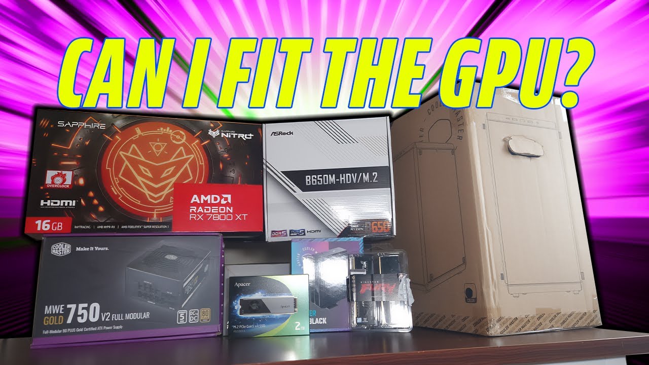 Building a Compact Gaming PC with RX 7800xt Nitro - YouTube