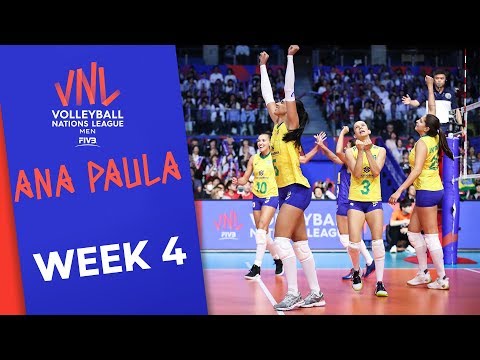 TOO much Power for Japan!! Ana Paula with 26 Points made vs. Japan | Volleyball Nations League 2019