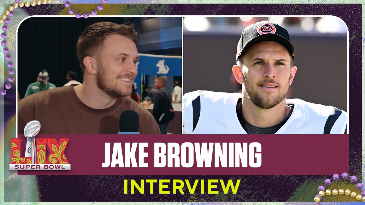 Jake Browning talks about his relationship with Joe Burrow & his ...