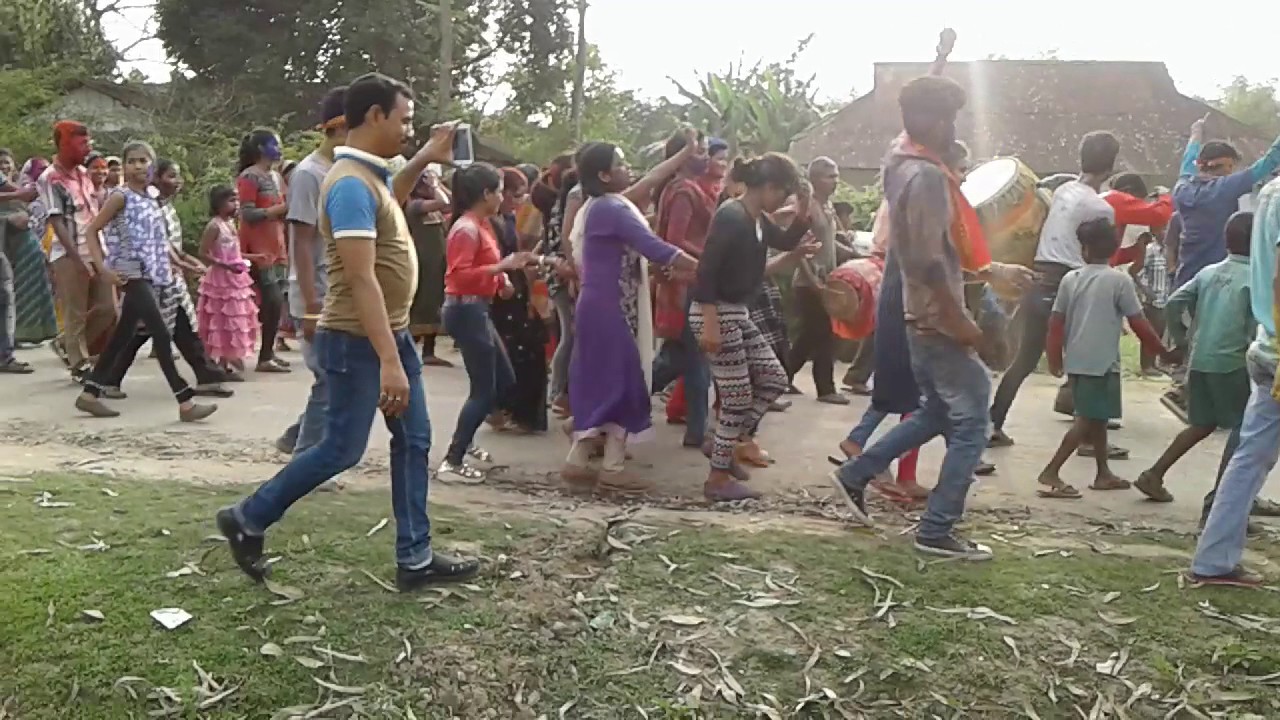 bamunbari popular basonti puja - YouTube