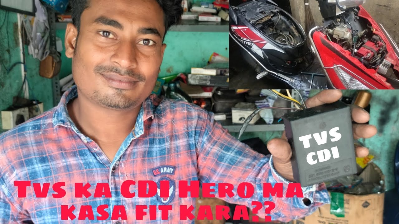 TVS ka CDI HERO MAESTRO EDGE ma kasa fit kara???||Expert mistri ...
