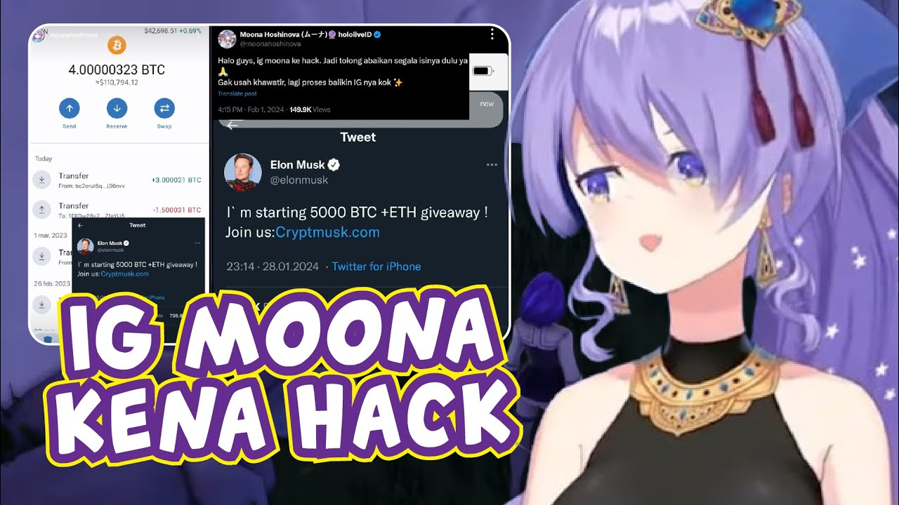 Ketika Instagram Moona Kena Hack - YouTube