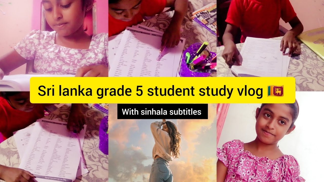 Grade 5 student study vlog 📗| study vlog in sri lanka | study vlog #studyvlog #srilanka #viral ...