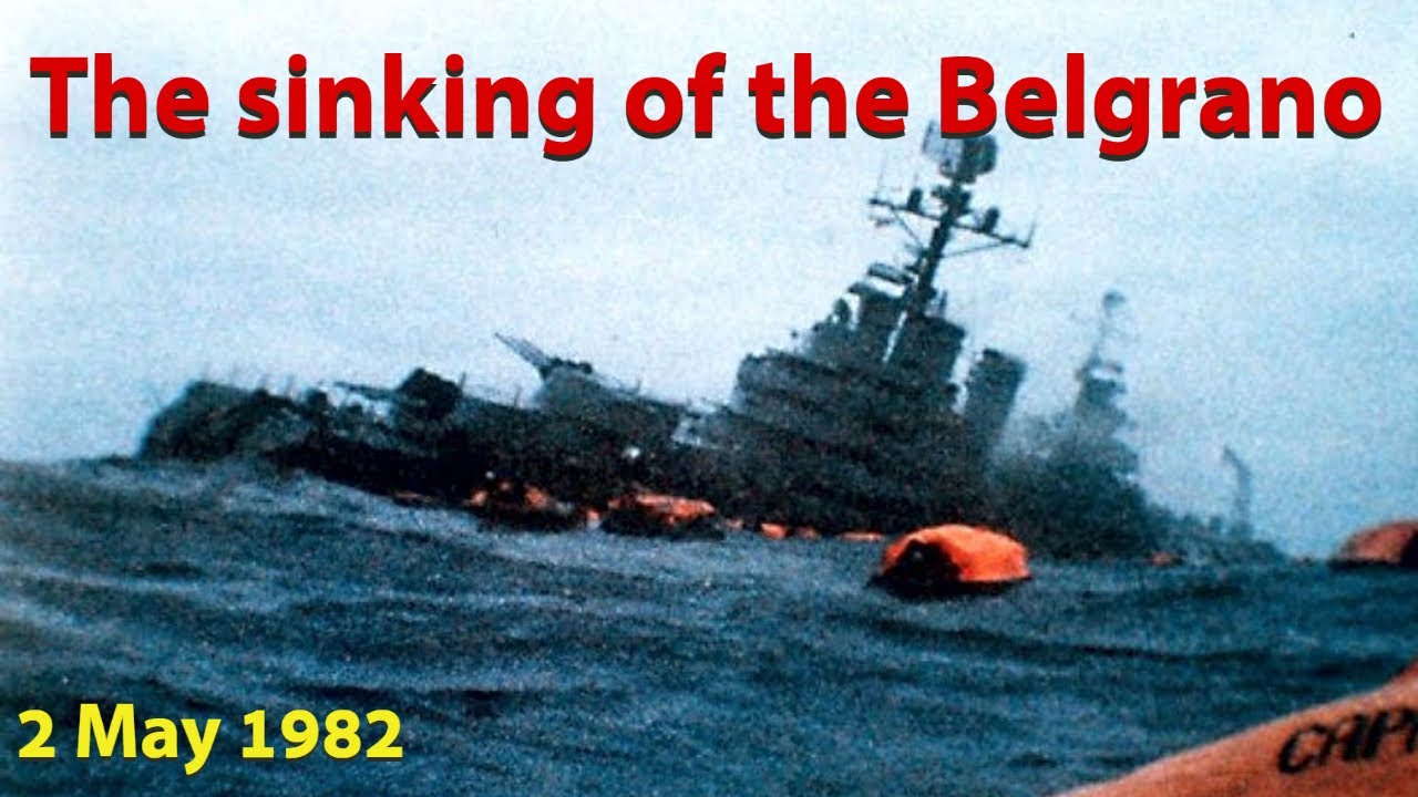 The sinking of the Belgrano - YouTube