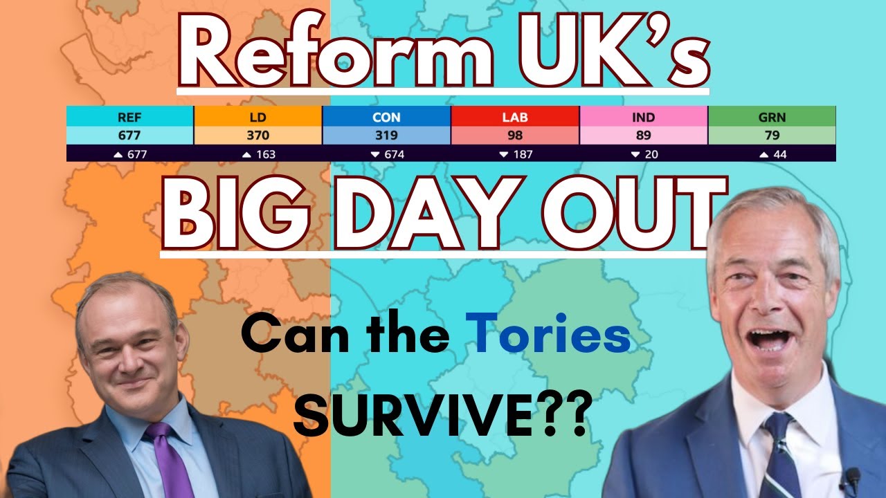 Reform's BIG DAY and UK polling update - YouTube