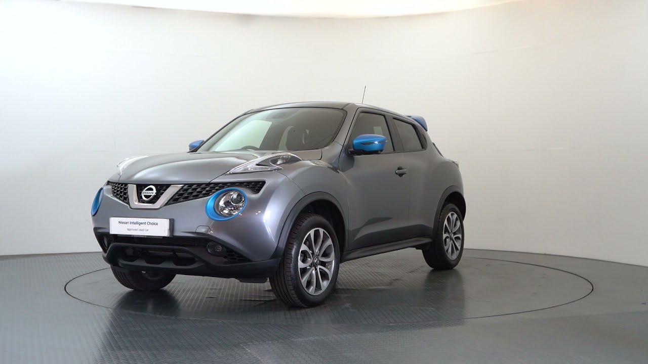 SK68NGF - Top of Range Juke 1.6 112 Tekna in Gun Metallic with Styling ...