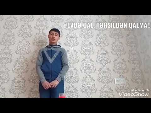 Müəl:E.Əhmədova#EvdəQal#EduAz#Müəllim#Şagird#Tələbə#