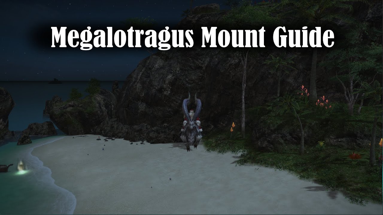 FFXIV Megalotragus Mount Guide - YouTube
