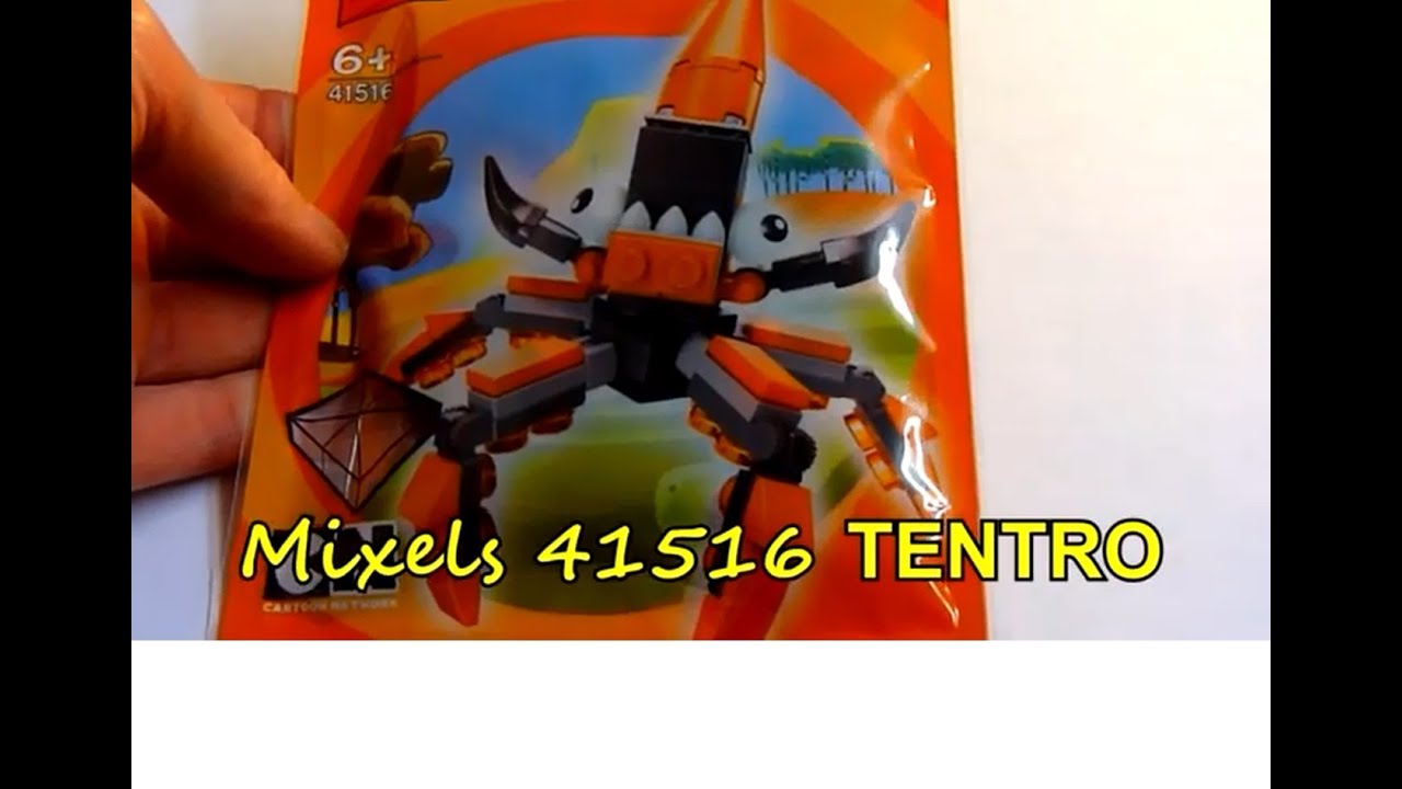 LEGO Mixels TENTRO 41516 (Series 2) - YouTube