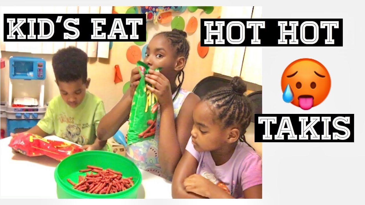 Hot Takis 🥵 day for the kid’s - YouTube